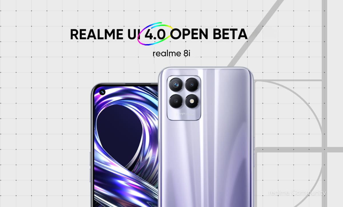 realme 8i gets new update: realme UI 4.0 based on Android 13 Open Beta ...