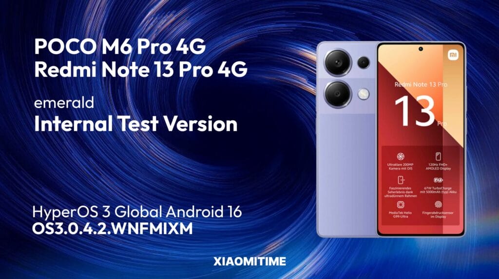 When will the REDMI Note 13 series receive the HyperOS 3 update? - XimiTime